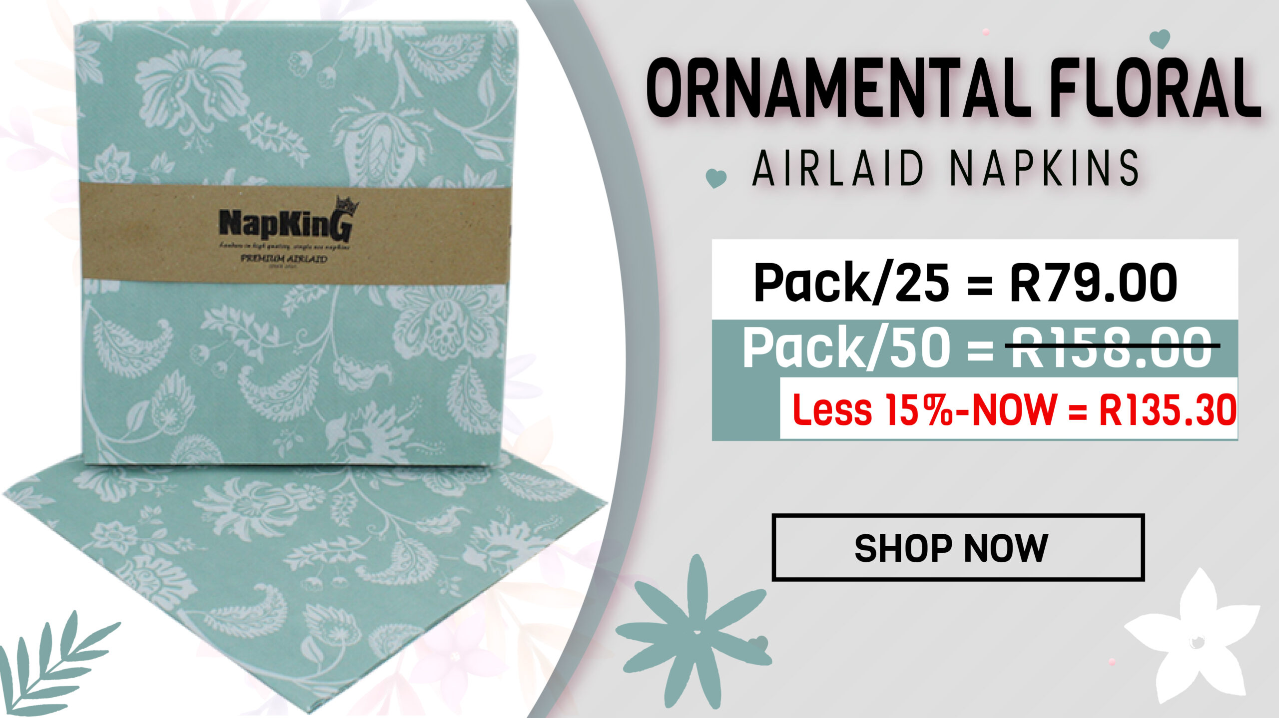 Airlaid Napkins | High Quality Airlaid Napkins | Online Shop